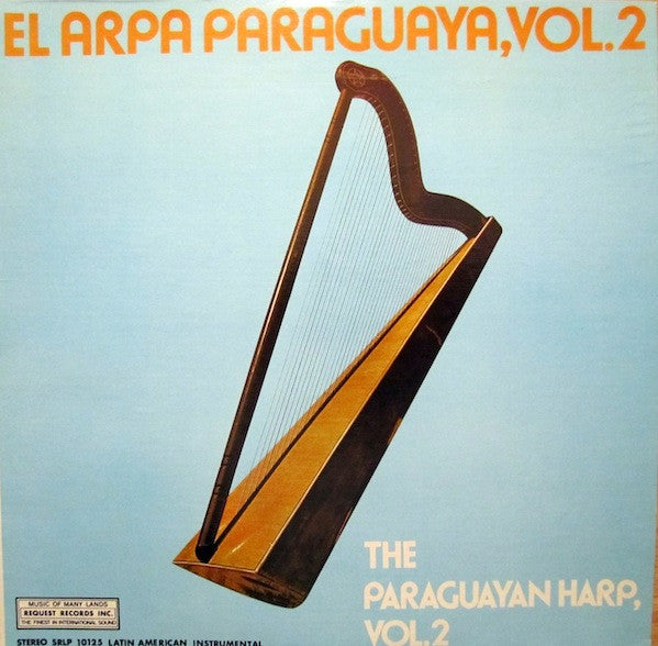 Buy The Paraguayan Harp And Ensemble : El Arpa Paraguaya Vol. 2 (LP ...